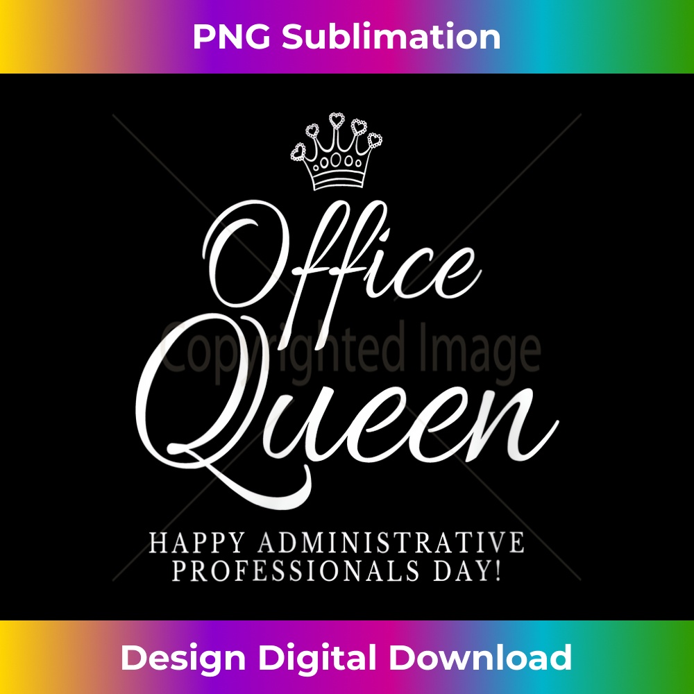 Womens Happy Administrative Professionals Day Office Queen V | Inspire ...