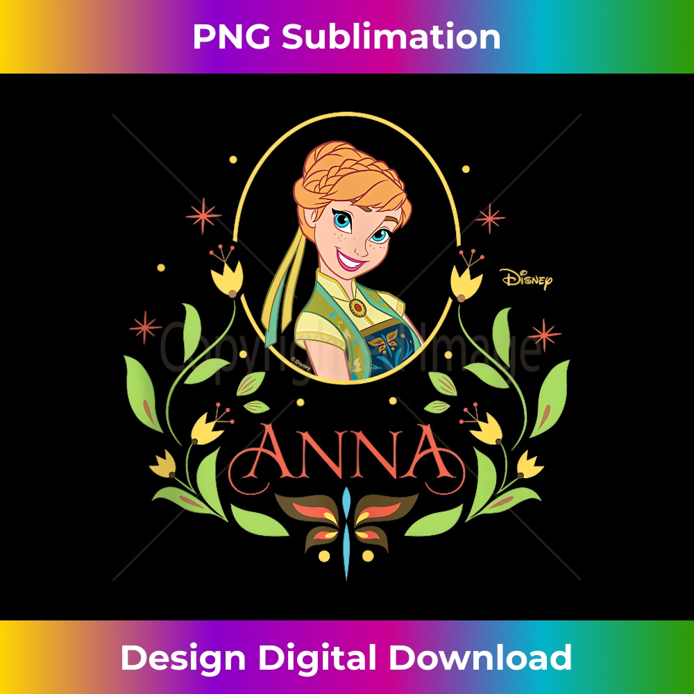 Frozen - Frame With Anna Tank Top | Inspire Uplift