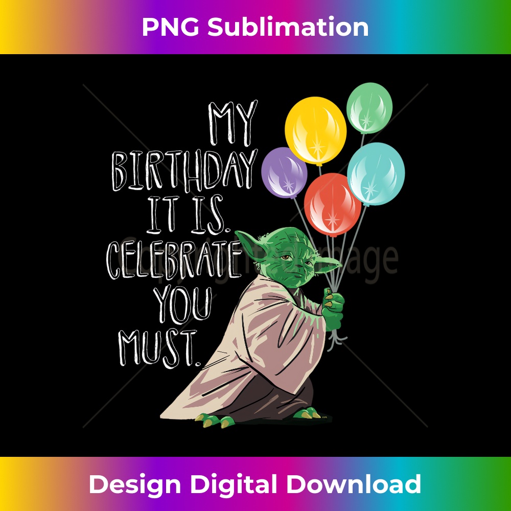 Star Wars Yoda u201CMy Birthday It Is, Celebrate You Mustu20 | Inspire ...