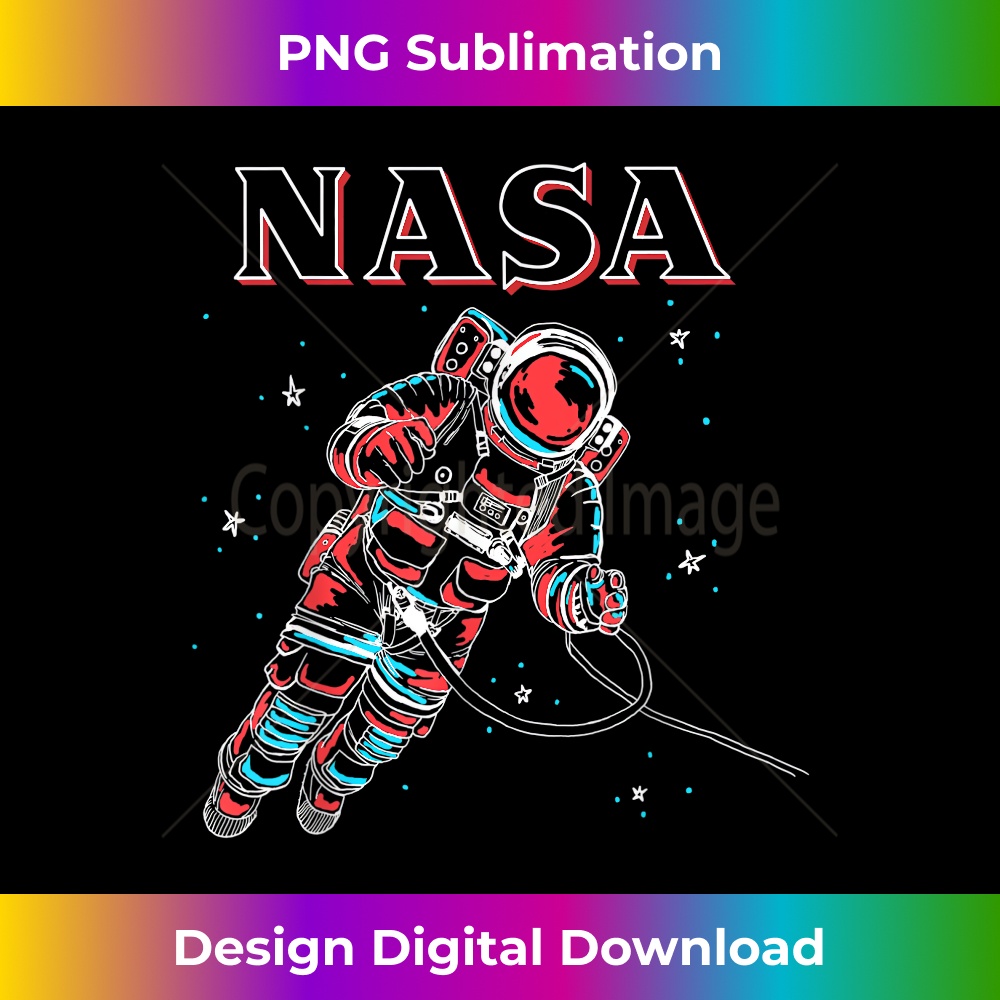 NASA Neon Astronaut Cowboy In Space 1 - Elegant Sublimation | Inspire ...