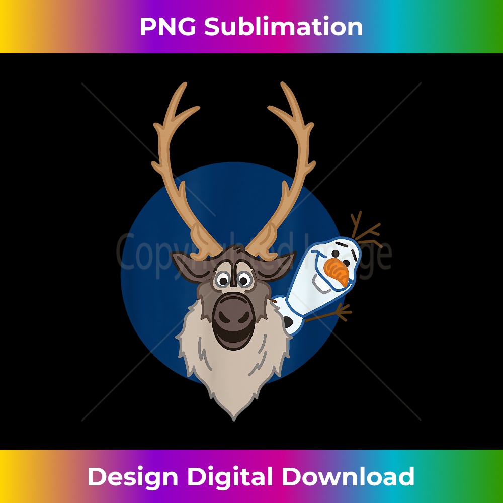 Disney Frozen 2 Olaf and Sven - Signature Sublimation PNG Fi | Inspire ...