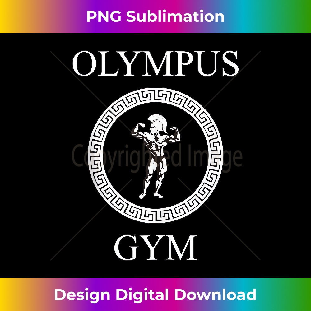 Olympus Gym Ancient Greek Body Building Tank Top 2 - Digital | Inspire ...
