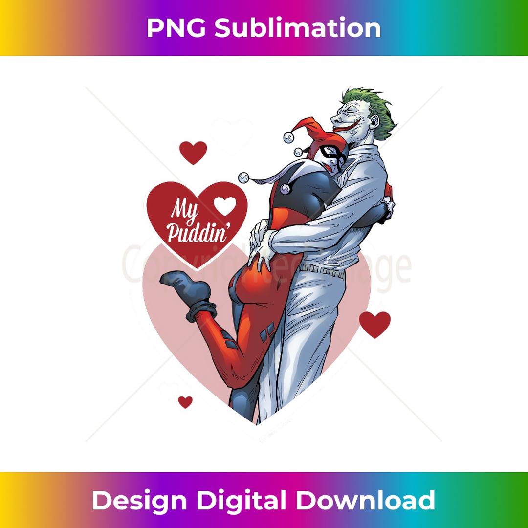 Batman Harley Quinn Joker My Puddin' Long Sleeve - Elegant S | Inspire ...