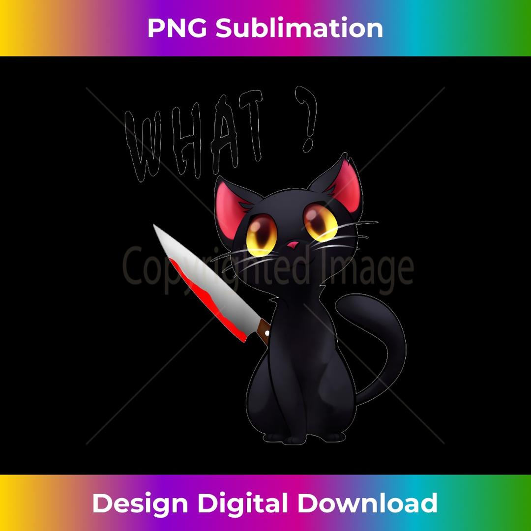 Cat what Murderous Cat With Bloody Knife - PNG Transparent S | Inspire ...