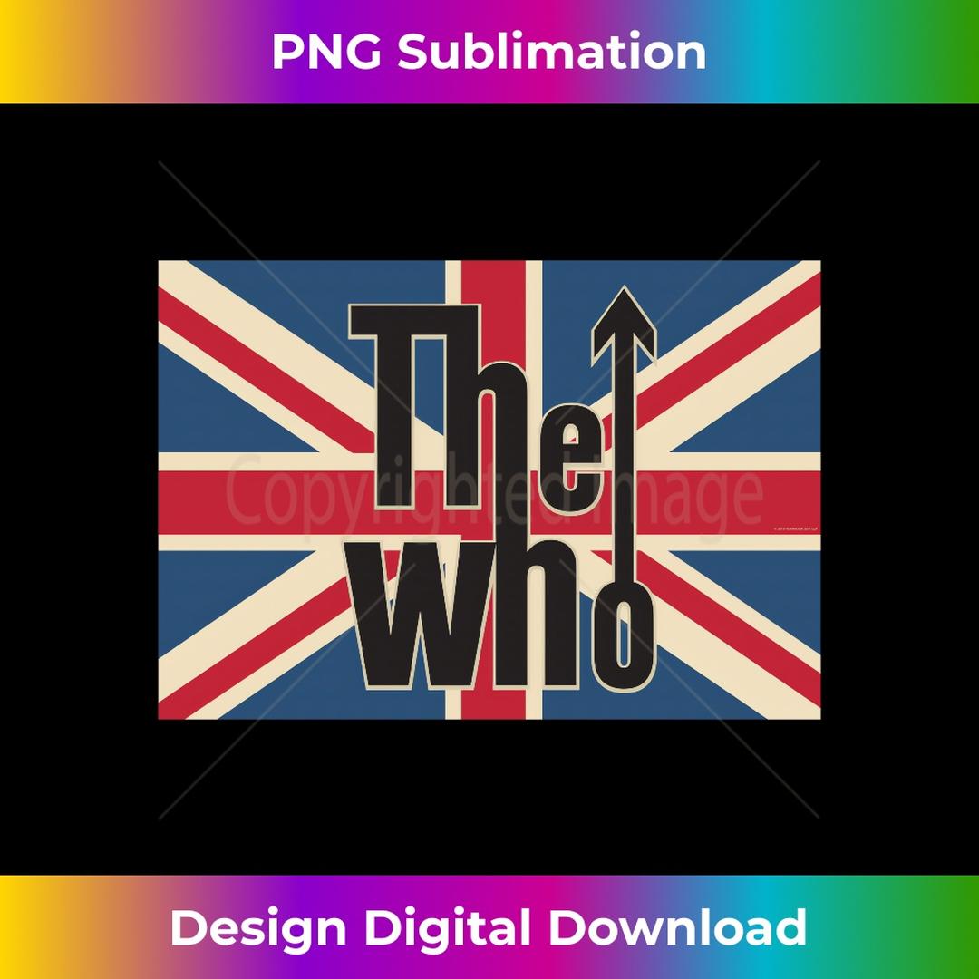 The Who Official Union Jack Flag Logo Long Sleeve - PNG Tran | Inspire ...