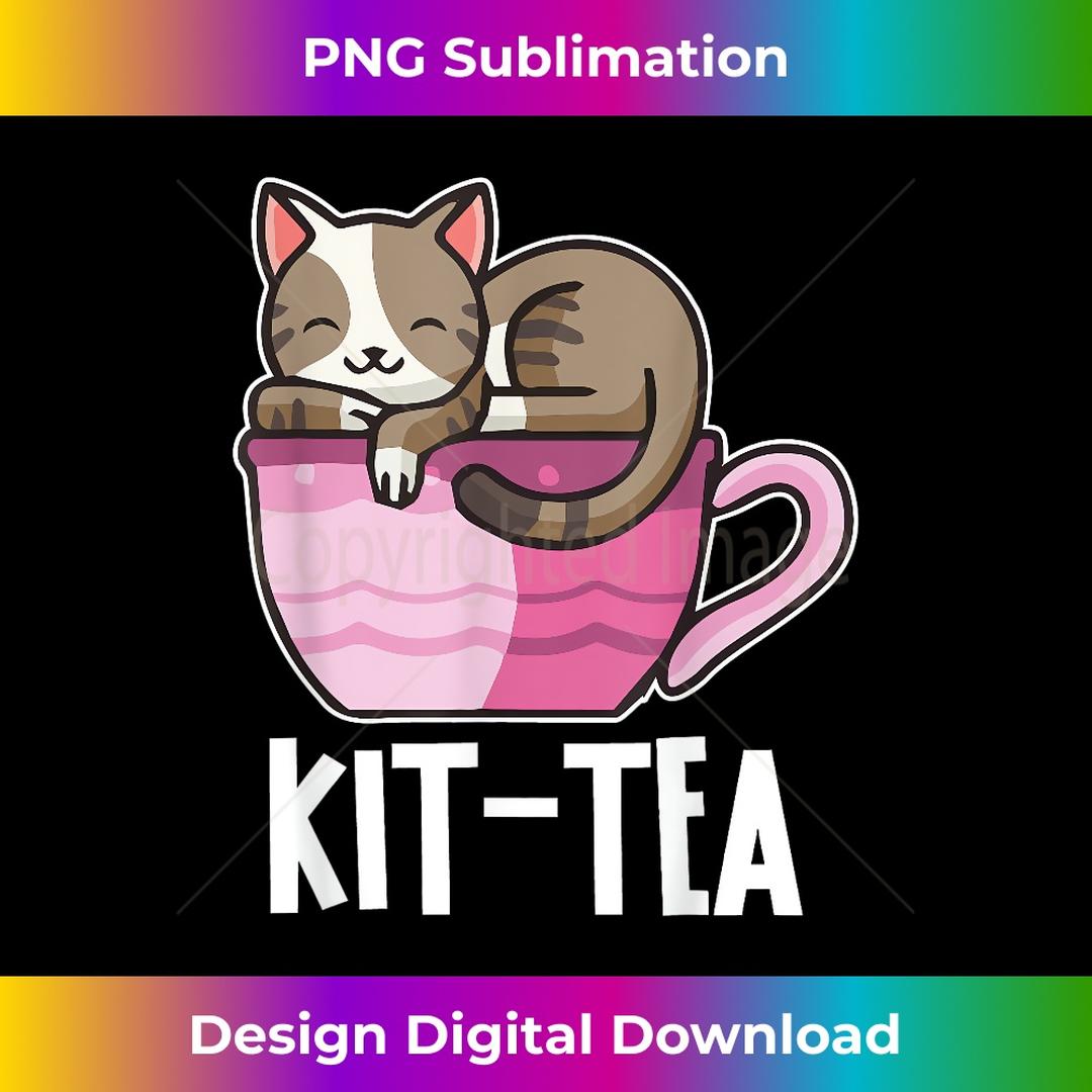Funny Kit tea or kitty Cat Ever Colorful cat and a Tea - Exc | Inspire ...