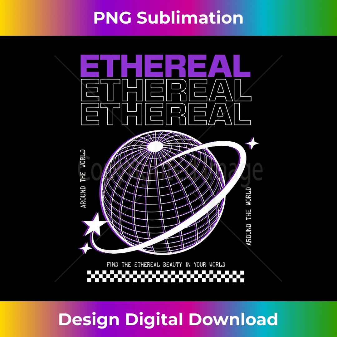 Y2K Aesthetic Ethereal Planet Streetwear - PNG Transparent S | Inspire ...