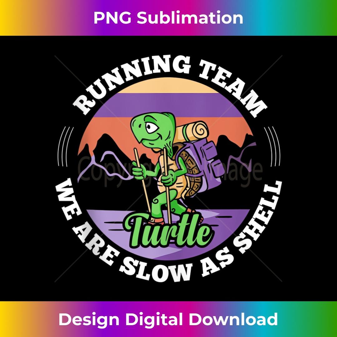 Turtle Running Team - We Are Slow As Shell Funny Running Tan | Inspire ...