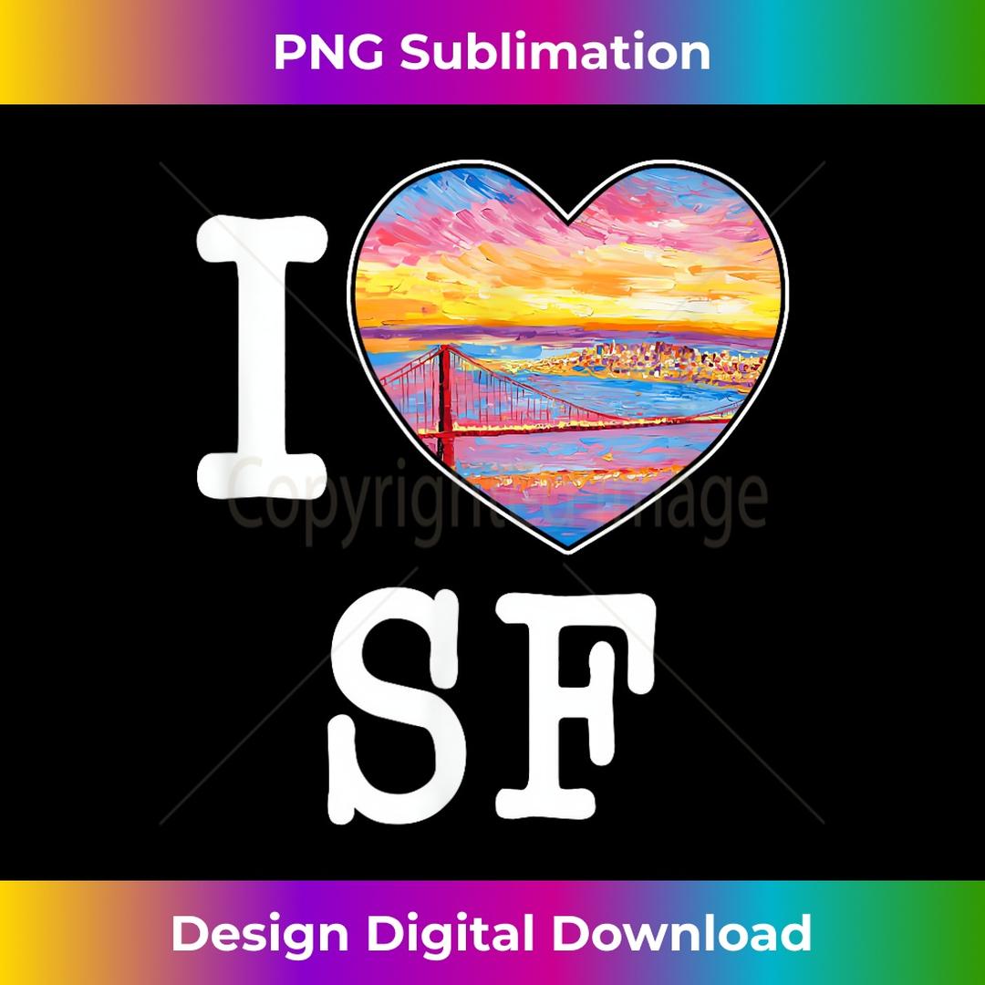 San Francisco California I Love SF - Special Edition Sublima | Inspire ...