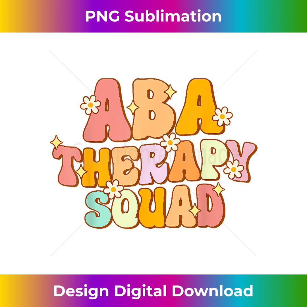 Aba Therapy Squad Groovy Back to School Therapist - Sublimat | Inspire ...