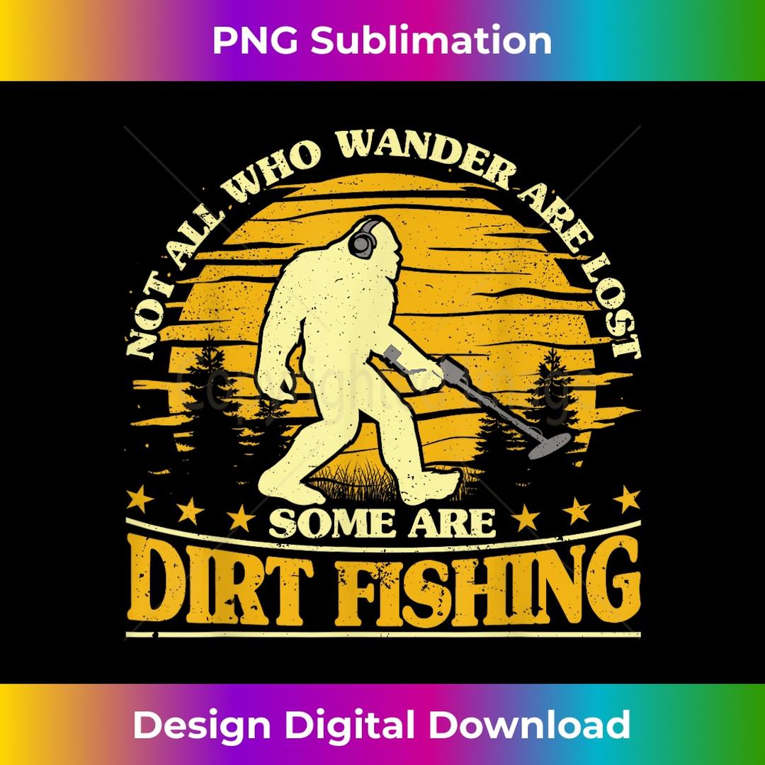 Bigfoot Dirt Fishing Metal Detecting Funny Metal Detector - | Inspire ...