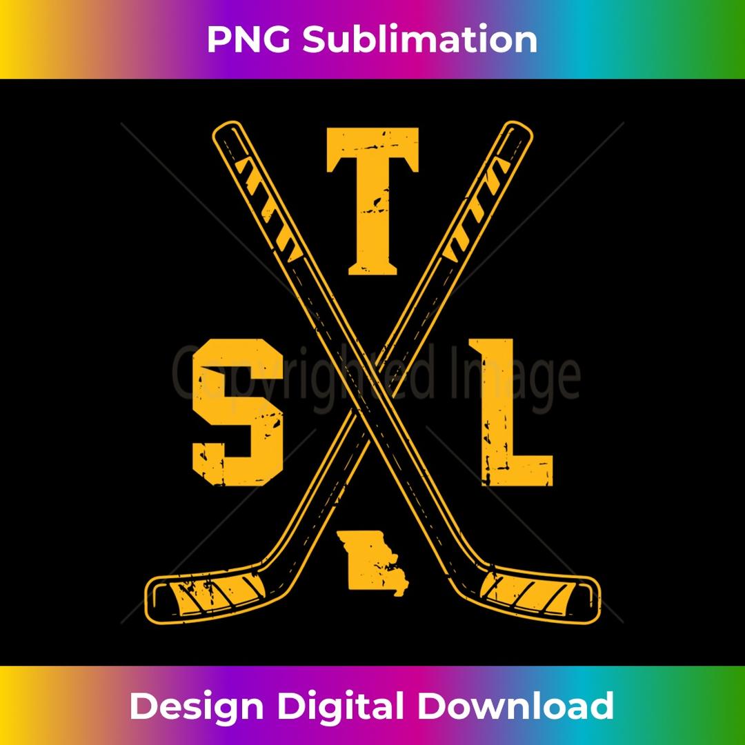 Vintage St. Louis Ice Hockey Sticks Retro 2 - Aesthetic Subl | Inspire ...