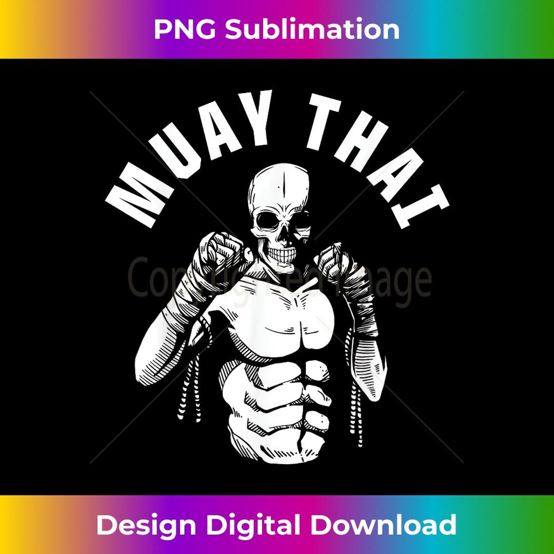 Muay Thai Skeleton Fighter MMA Club Coach Martial Arts Fight | Inspire ...