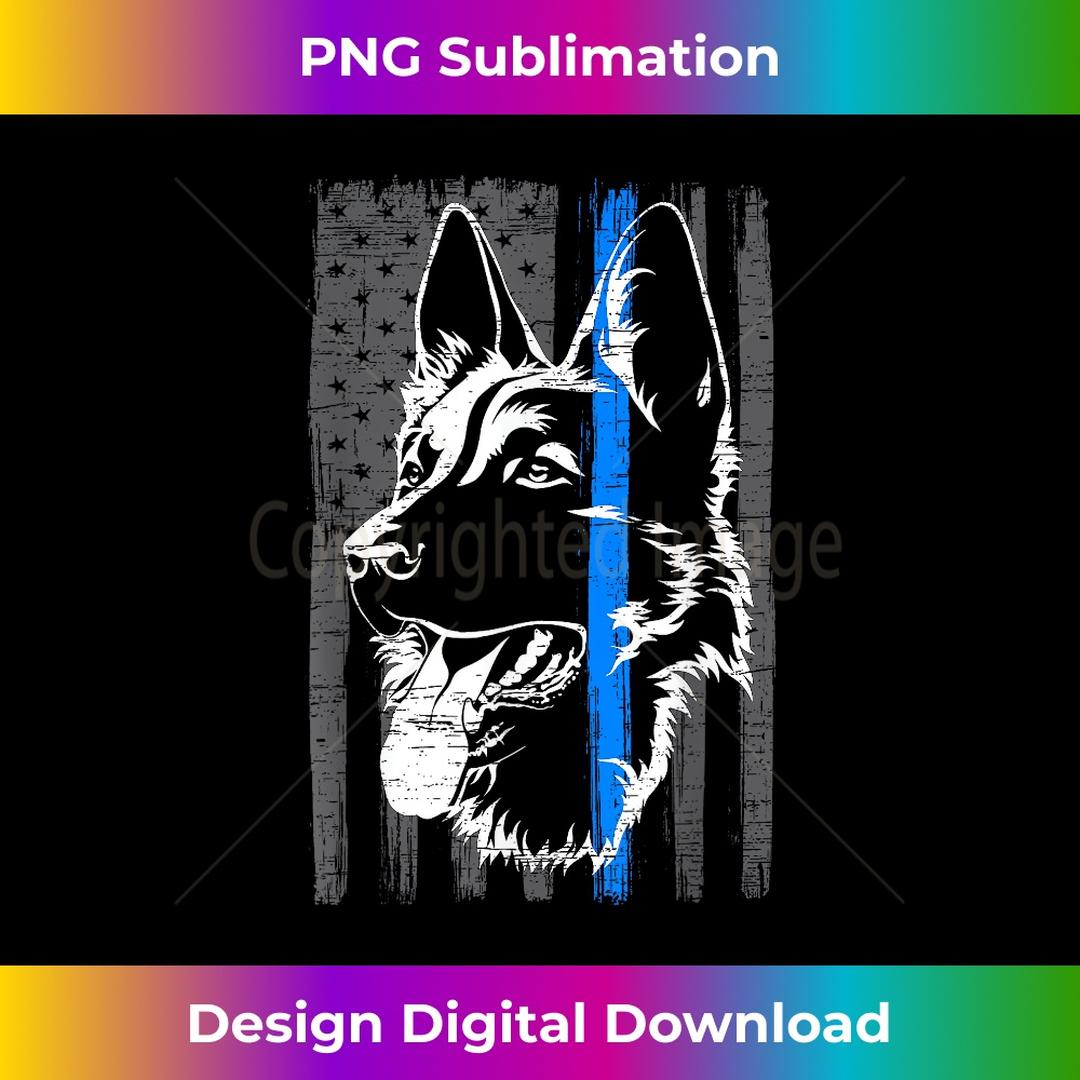 Thin Blue Line K9 Dog Law Enforcement Police Dog Policeman 2 | Inspire ...