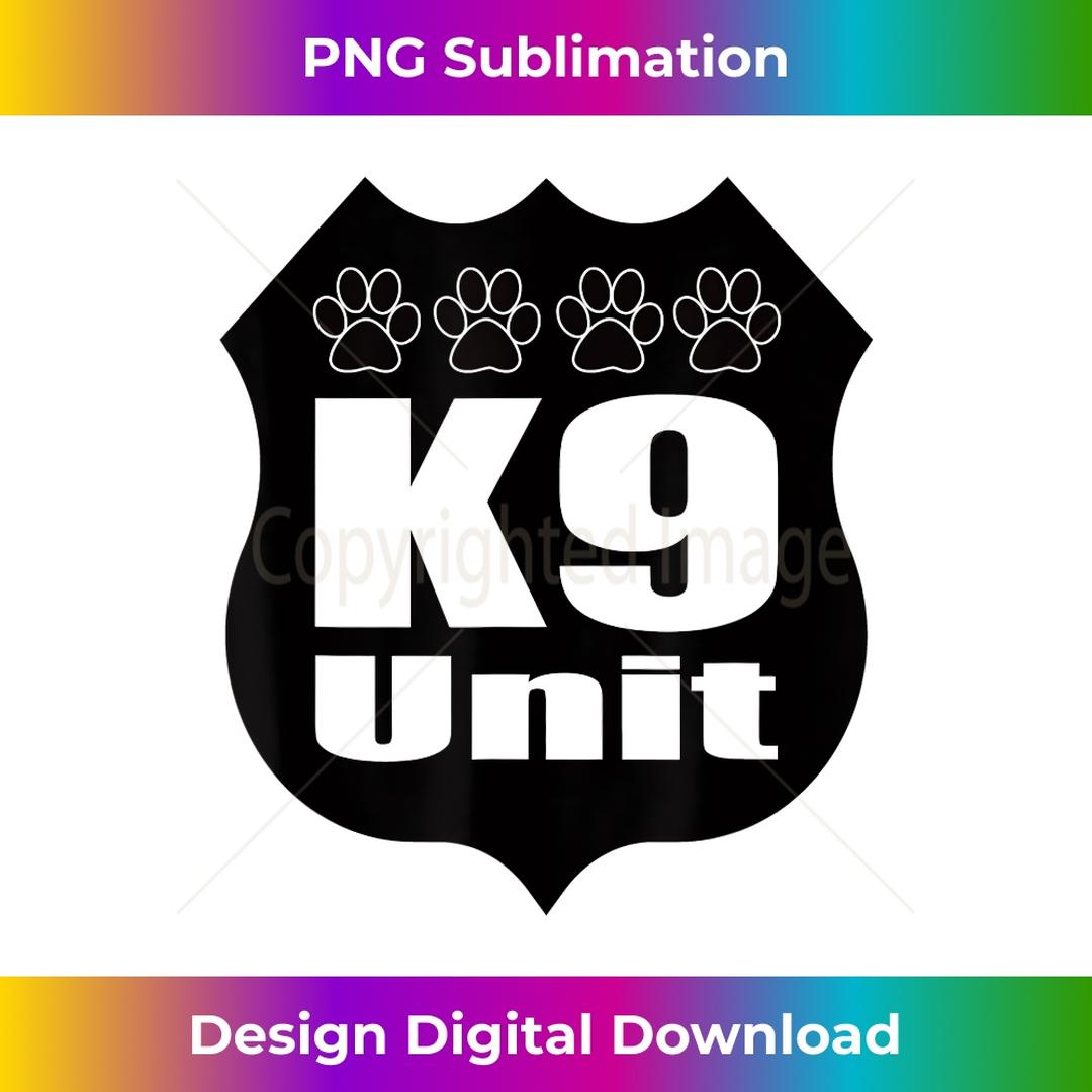 K9 Unit Shirt - Police Dog Division Cop Badge or Shield 1 | Inspire Uplift