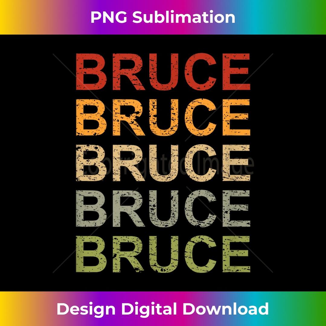 Retro Bruce Personalized, Bruce Name, Boy Man Bruce 2 - High | Inspire ...