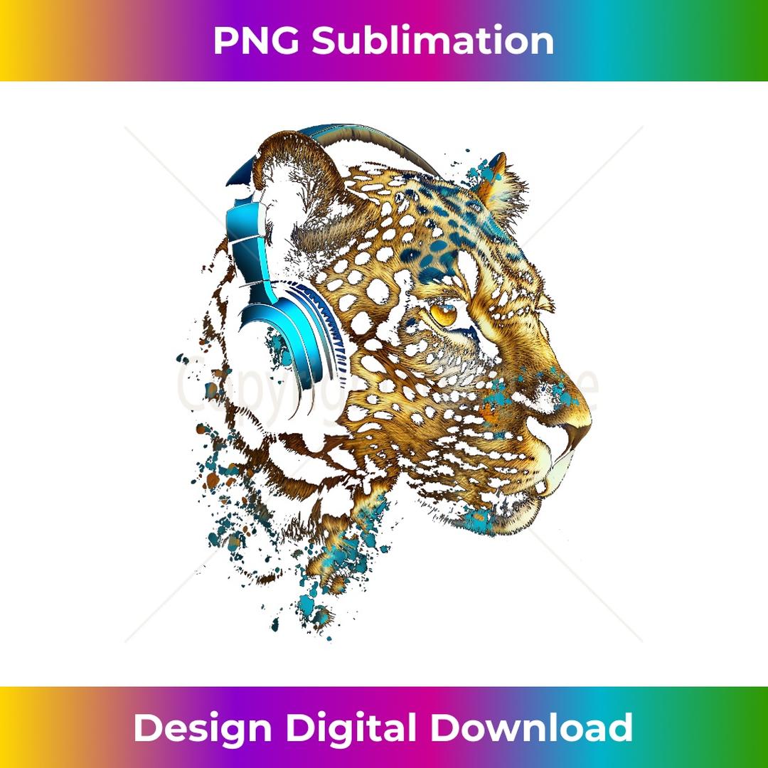 Leopard Music - Animal Lovers Art Headphones Animal Leopard | Inspire ...