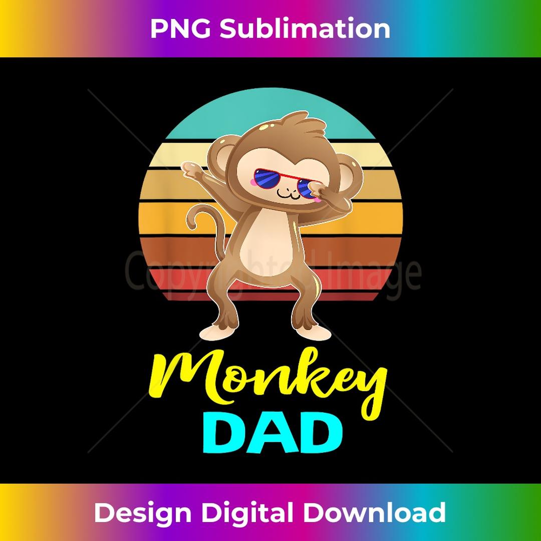 Monkey Dad s Lovers Daddy Fathers - High-Resolution PNG Subl | Inspire ...