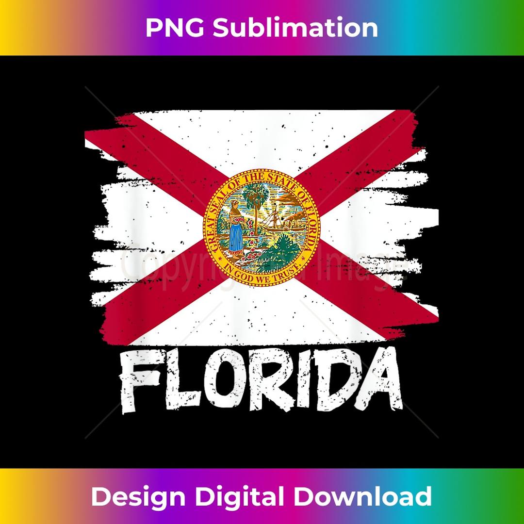 Cool Florida Flag - Instant PNG Sublimation Download | Inspire Uplift