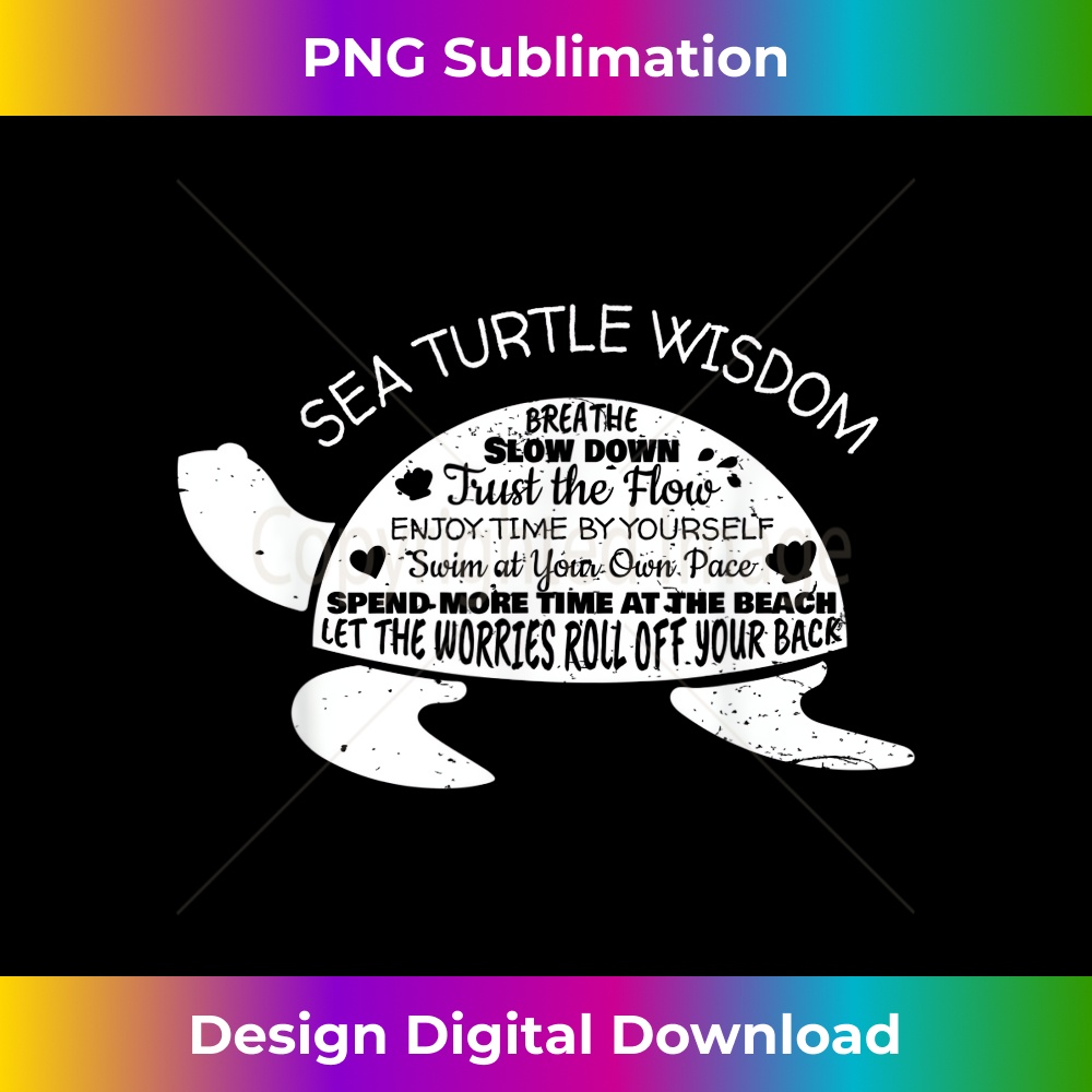 Sea Turtle Wisdom Quote Sea Turtle s Turtle T s 1 - PNG Tran | Inspire ...