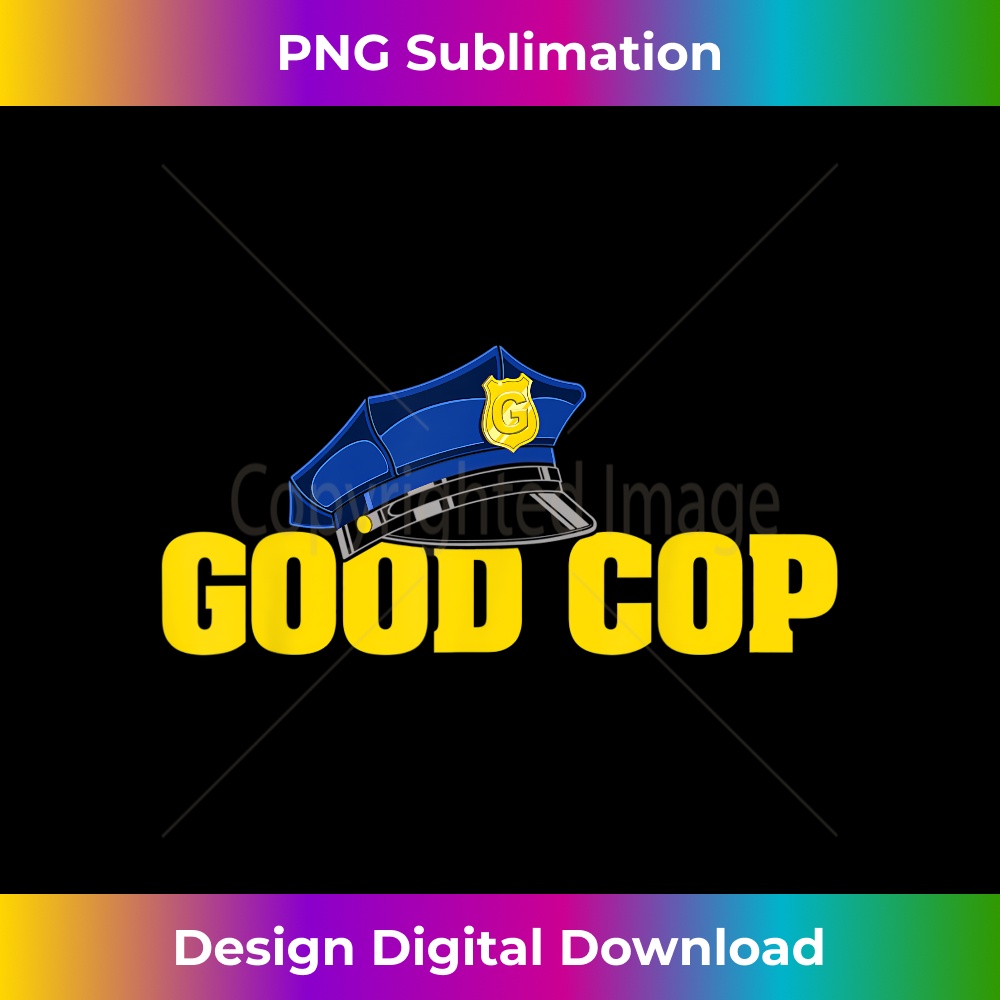 Good Cop Bad Cop Funny Matching Police Halloween Costume - P | Inspire ...