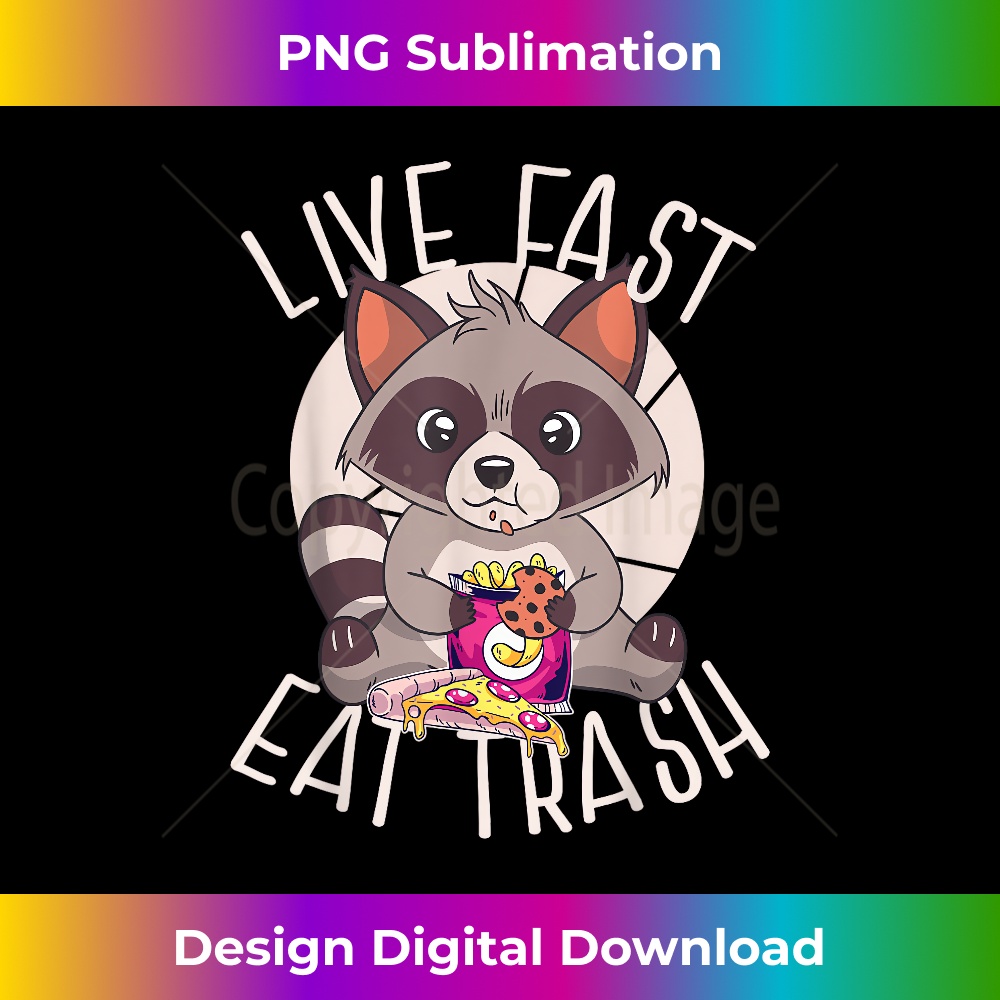 LIVE FAST EAT TRASH Funny Raccoon Eating Junk Food Meme 1 - | Inspire ...
