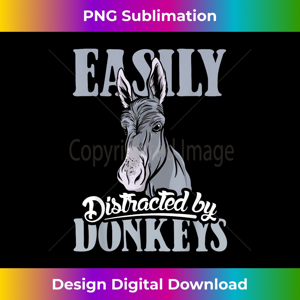 Easily destracted by donkeys design donkey lover and donkey | Inspire ...