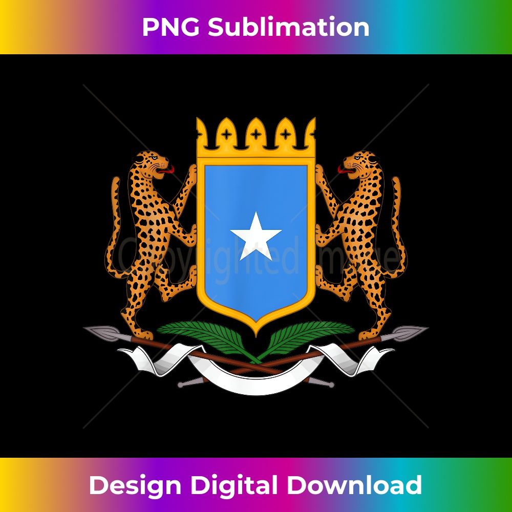 The Somali National Flag Emblem - Somali national Logo 1 | Inspire Uplift