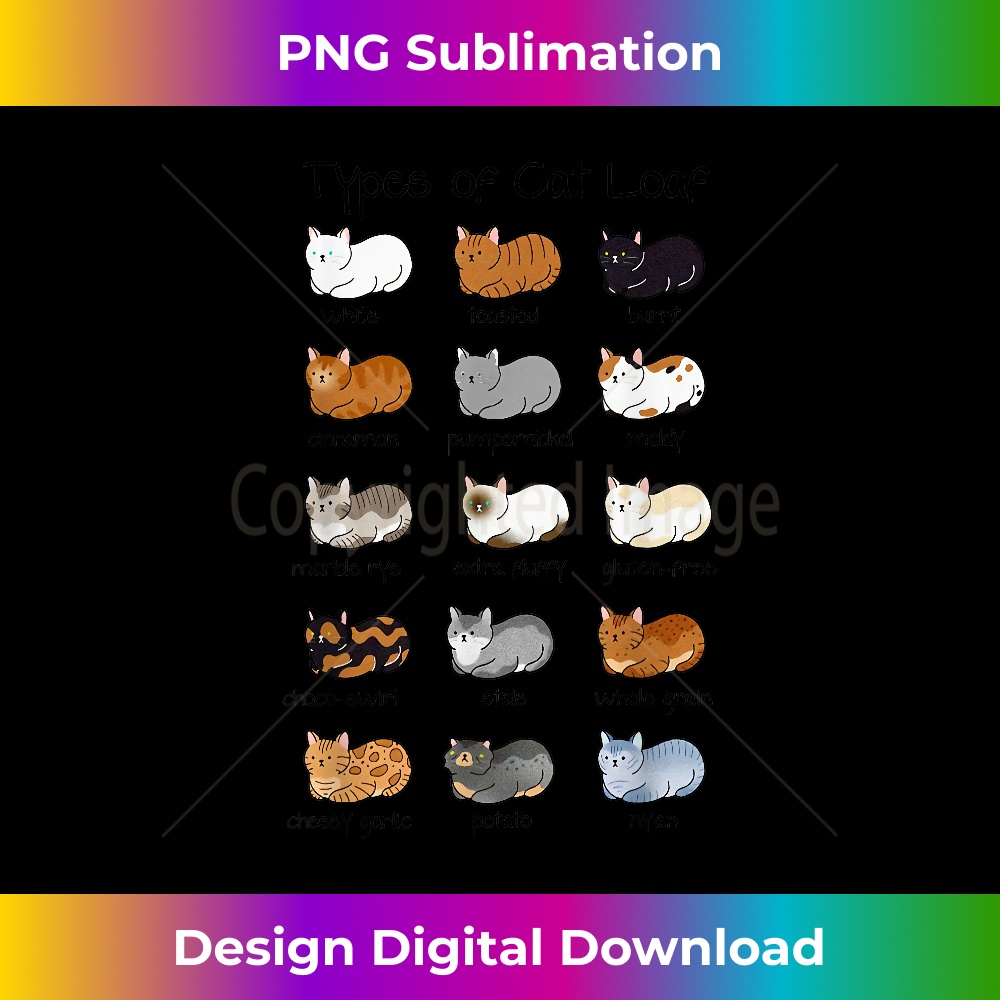 Types Of Cat Loaf Colorful Cat Kitten Animals 2 - Modern Sub | Inspire ...