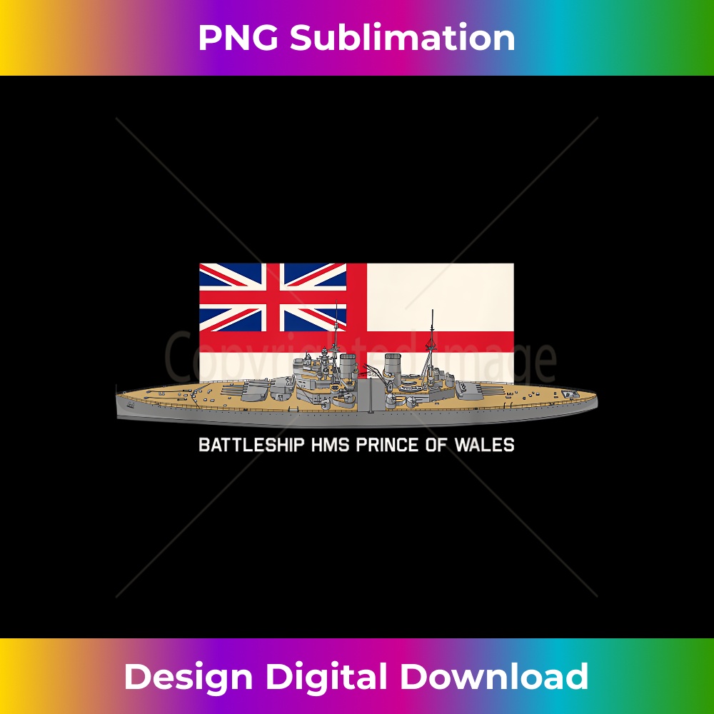 WW2 Battleship HMS Prince of Wales British Navy Flag 2 - Cre | Inspire ...