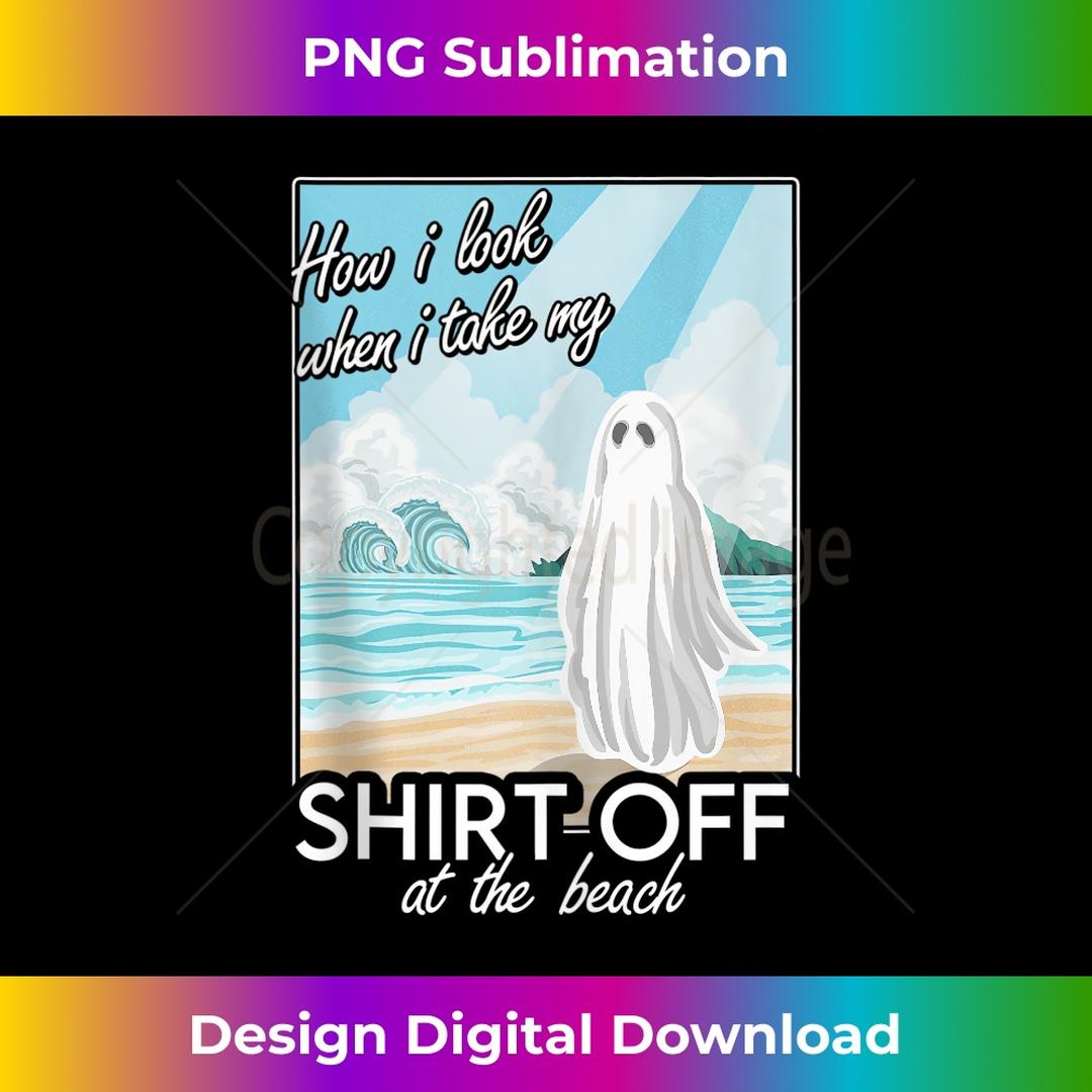 Funny Pasty White Cute Sheet Ghost Beach Aesthetic Summer - | Inspire ...
