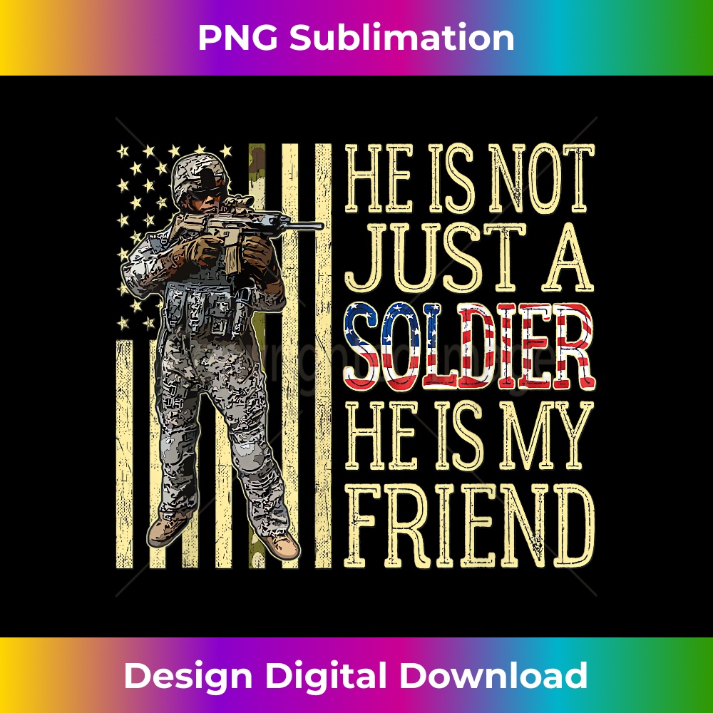 My Best Friend Is A Soldier Proud Army Friend Military Gift | Inspire ...