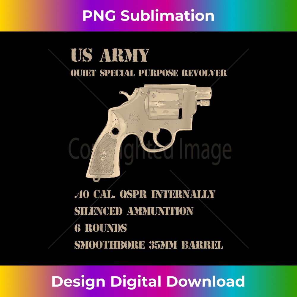 QSPR tunnel rats vietnam era revolver - High-Resolution PNG | Inspire ...