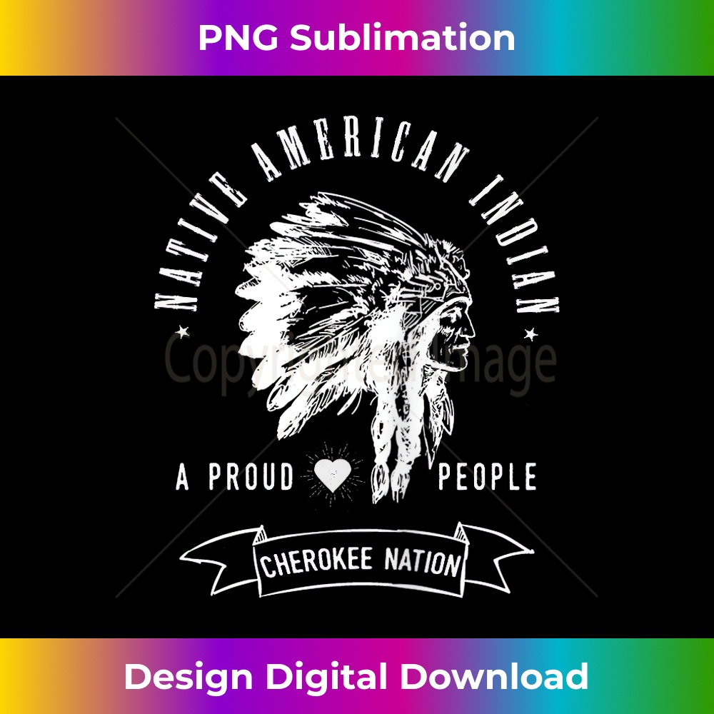 Cherokee Tribe Native American Indian Pride Respect Darker T | Inspire ...