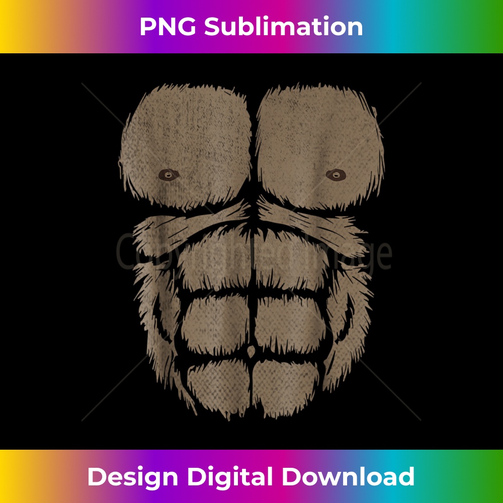 Gorilla Chest Muscle Belly Monkey Ape DIY Costume Kids Adult | Inspire ...