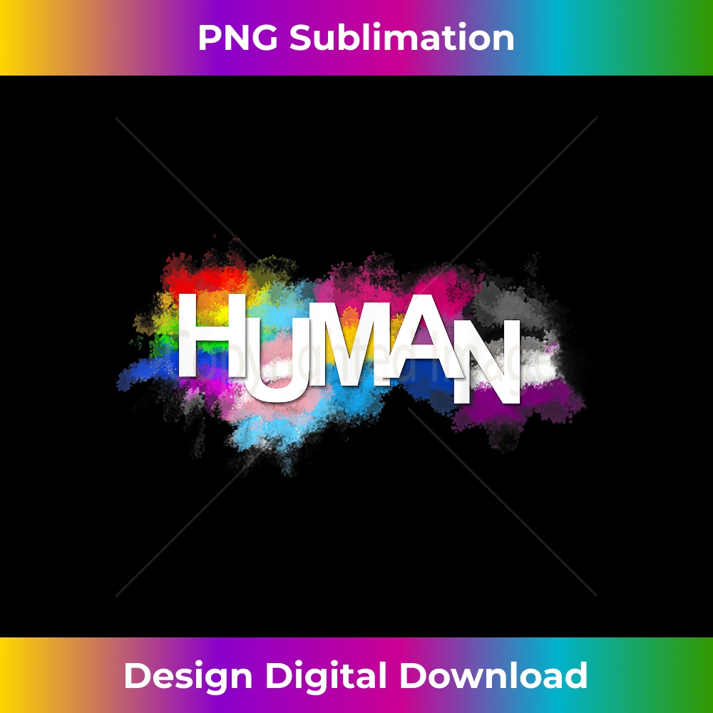 Unique Hand Drawn HUMAN Flags Paint Gay Pride Flag Queer Art | Inspire ...