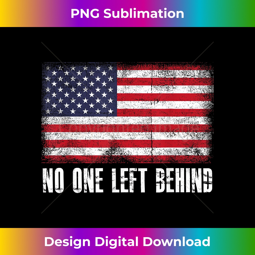Proud No One Left Behind Flag - Elegant Sublimation PNG Down | Inspire ...