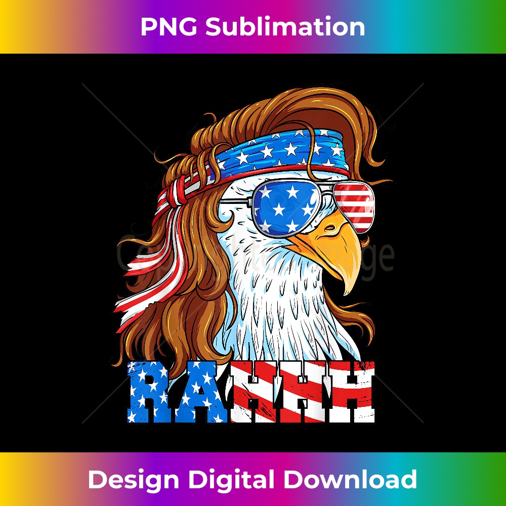 Rahhh Eagle 4th of July Mullet American Flag Usa Meme - Inst | Inspire ...