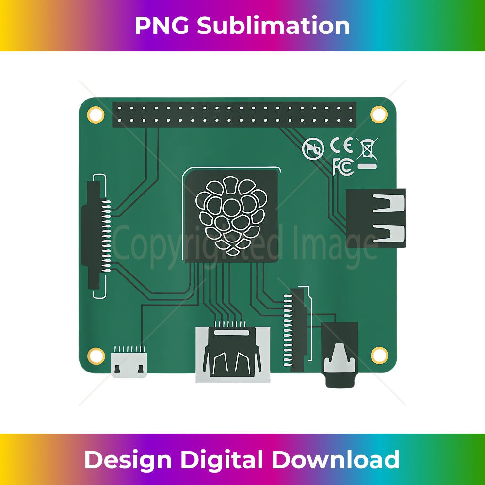 Green Raspberry Pi (Micro Computer Design) - PNG Transparent | Inspire ...