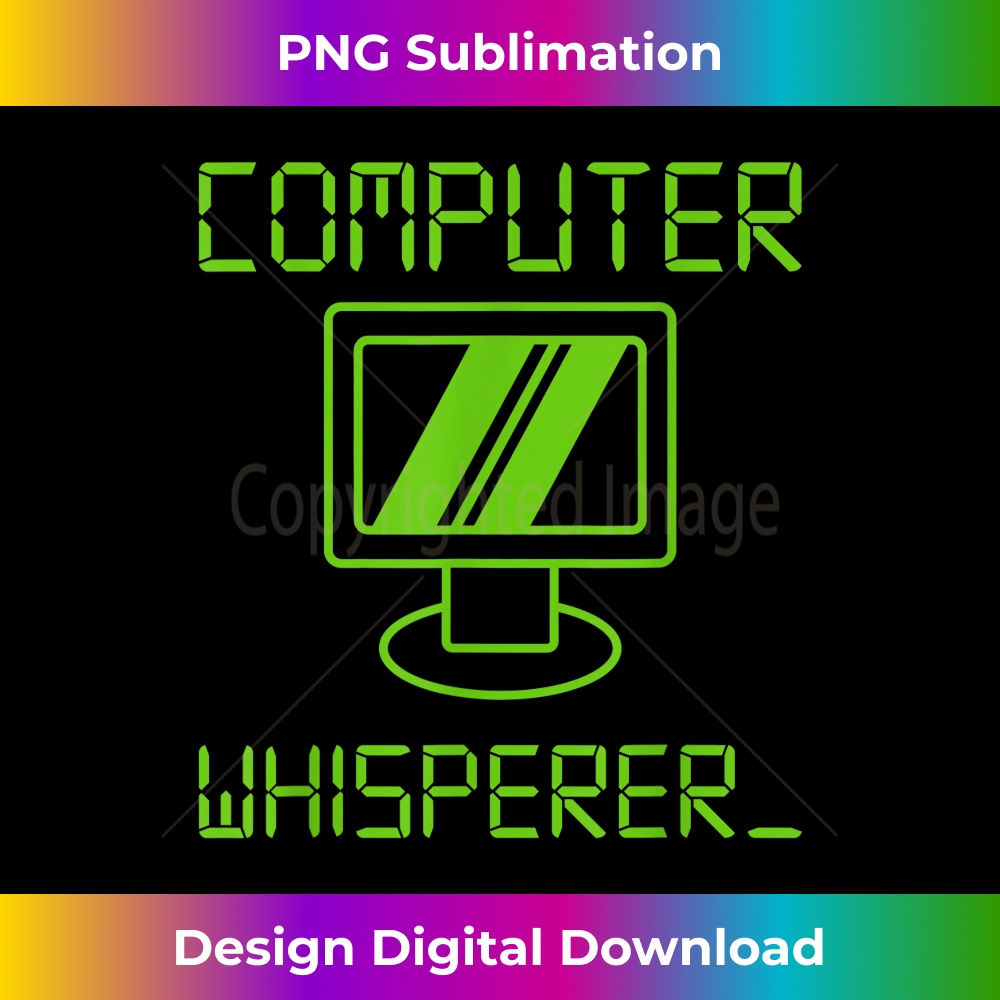 Computer Whisper Funny IT Techie PC Geek Nerd Programmer - P | Inspire Uplift