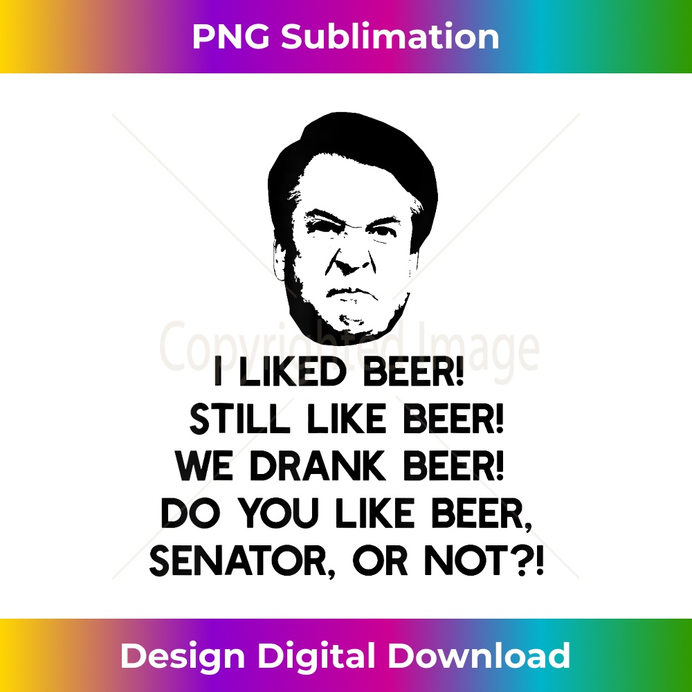 I LIKE BEER Angry Drinking Brett Kavanaugh Meme - Signature | Inspire ...
