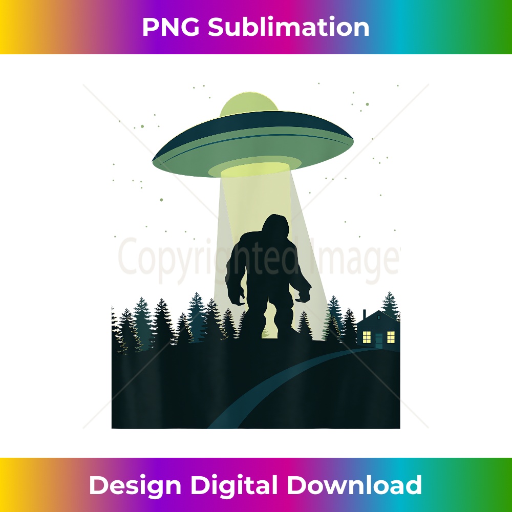 UFO Believer Sasquatch Alien Abduction Yeti Cryptid Bigfoot | Inspire Uplift