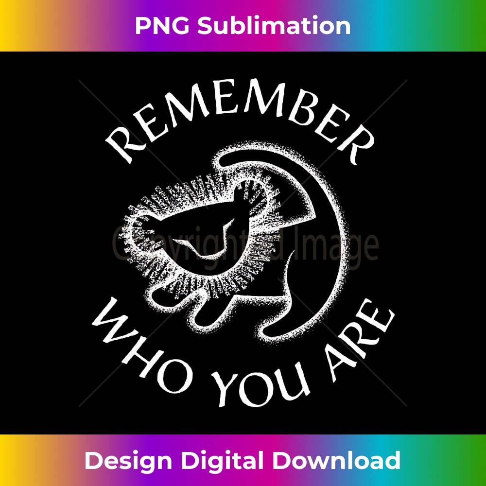 Disney Lion King Simba Sketch Remember Who You Are Long Slee | Inspire ...