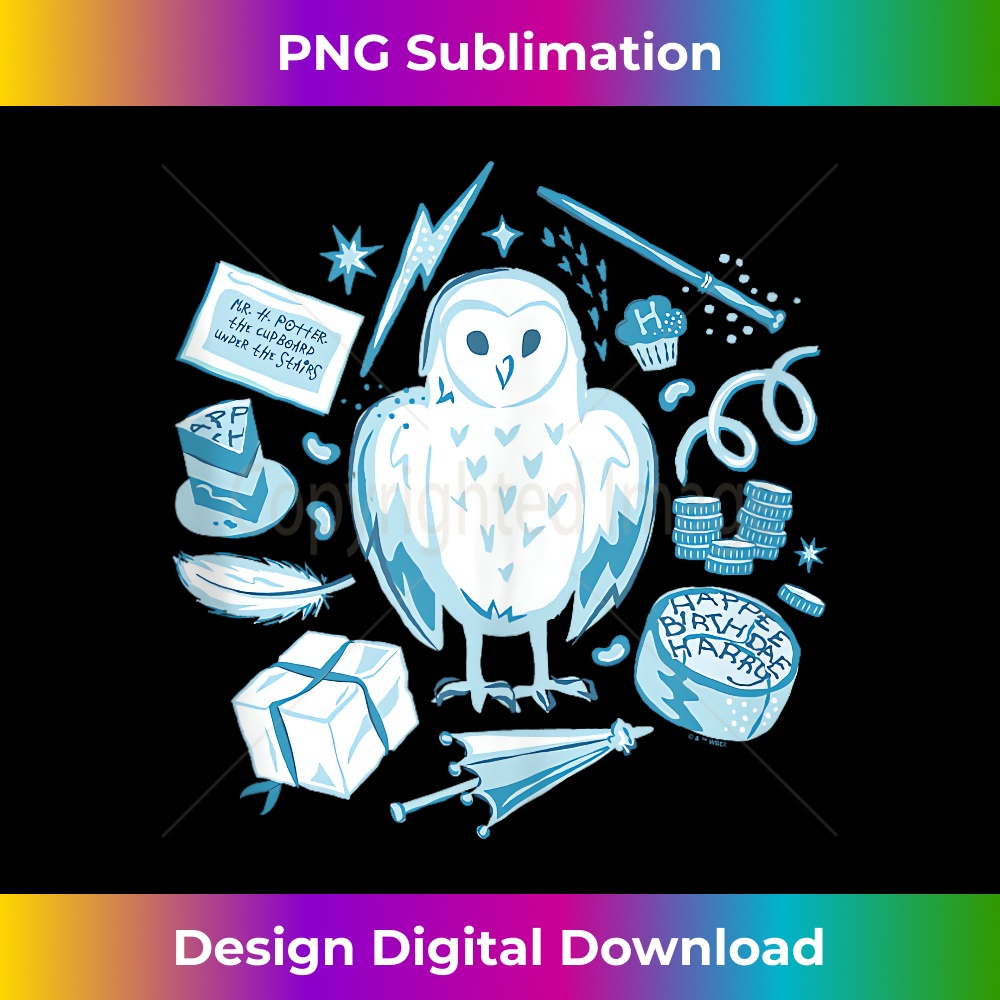 Harry Potter Hedwig Best Birthday Gift Ever Big Chest Poster | Inspire ...