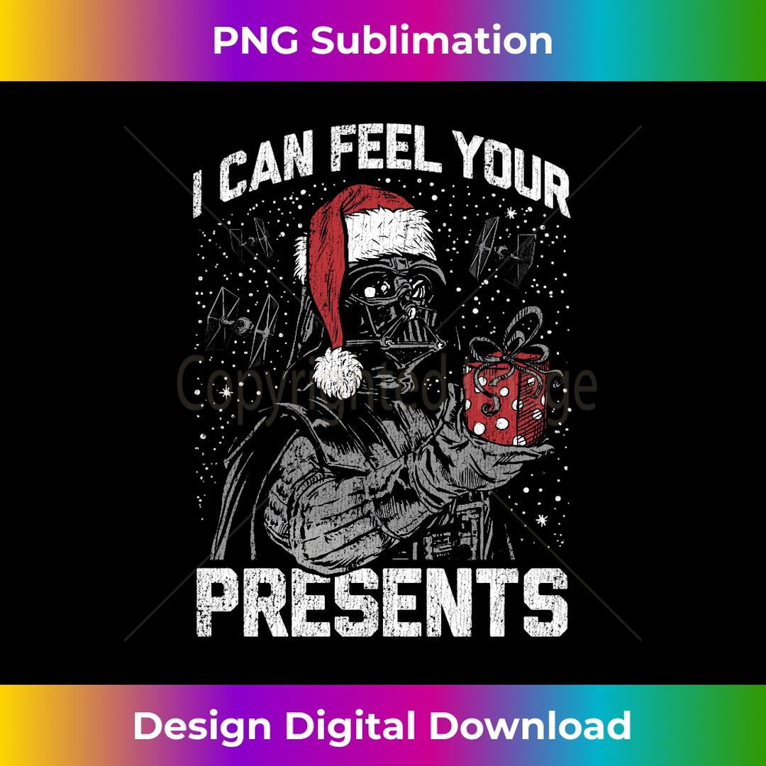 Star Wars Christmas Darth Vader I Can Feel Your Presents Lon | Inspire ...