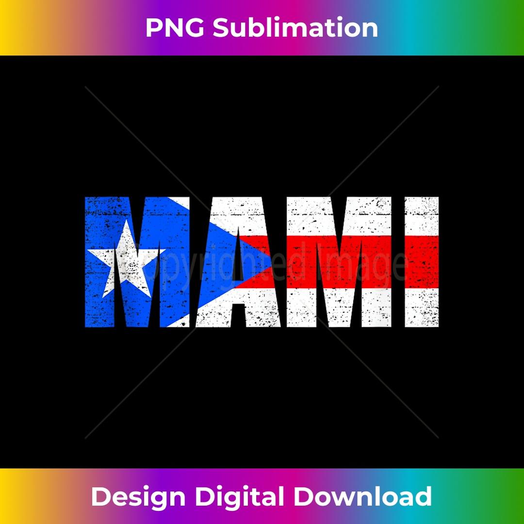 Mami Puerto Rico Flag Pride Puerto Rican Mommy Mami Tank Top | Inspire ...