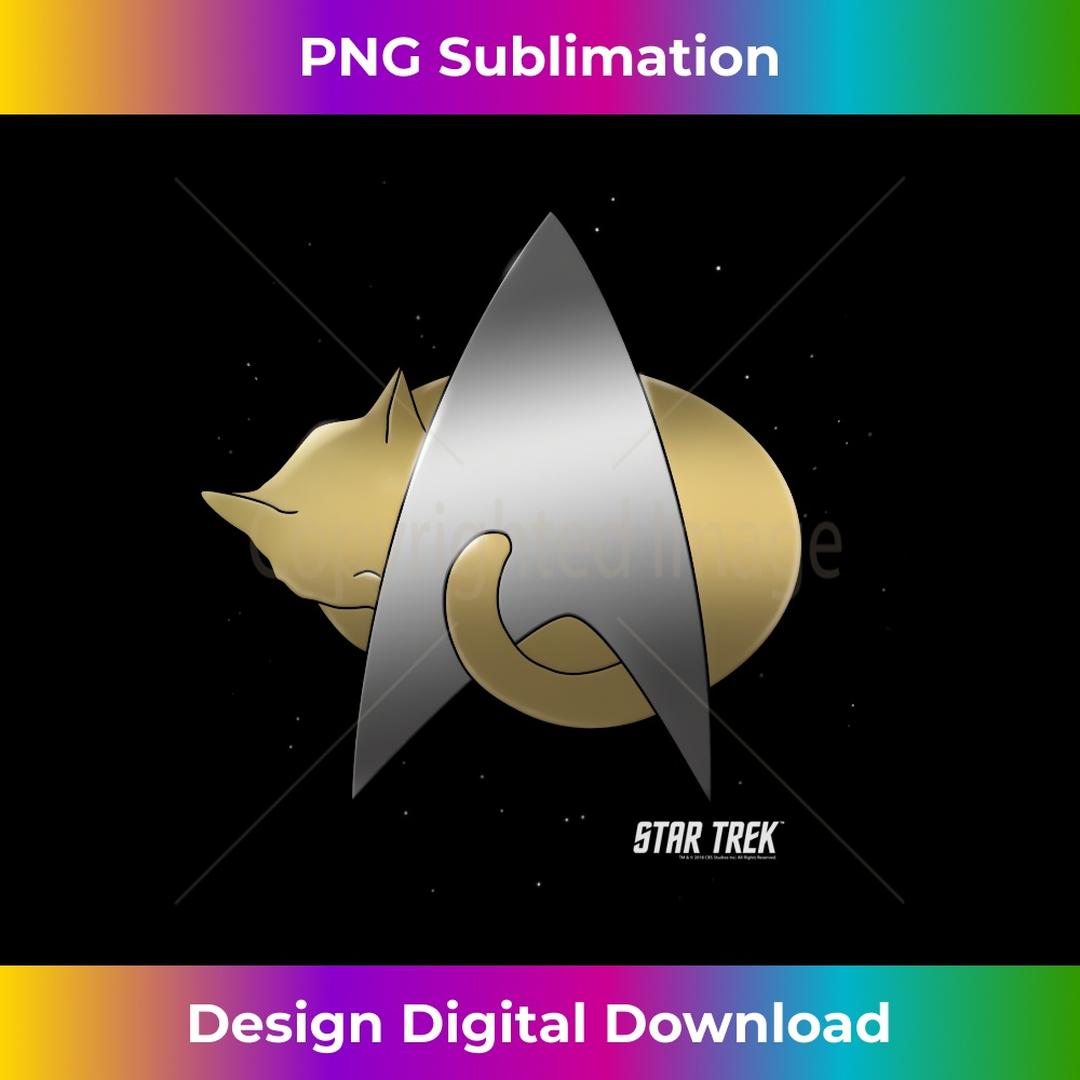 Star Trek Next Generation Kitty Cat Logo Long Sleeve - Exclu | Inspire ...