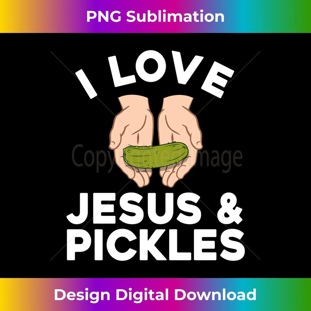 Cute Pickle Design For Men Women Kids Jesus Pickle Lovers Lo | Inspire ...