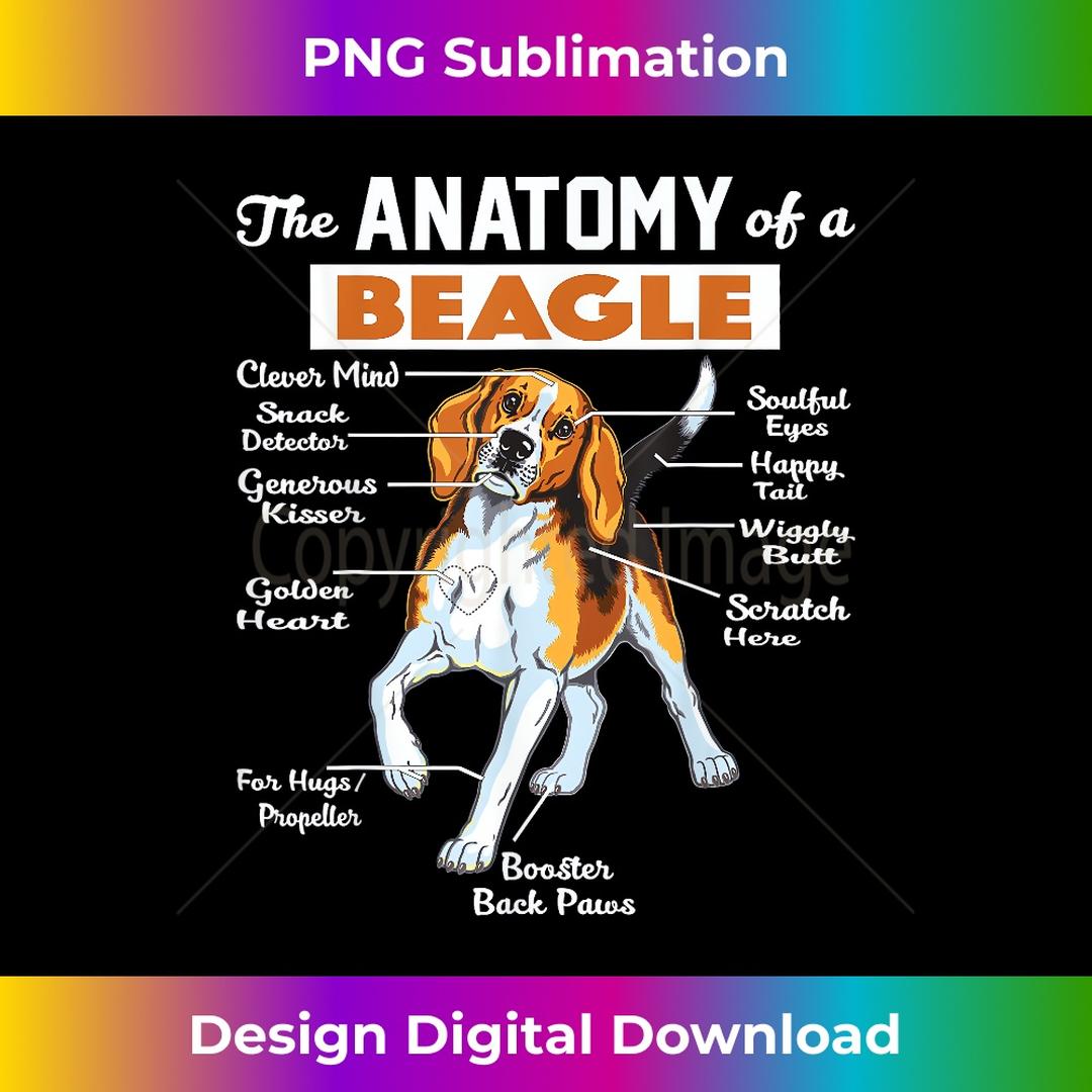 The Anatomy Of A Beagle Shirt - High-Resolution PNG Sublimat | Inspire ...