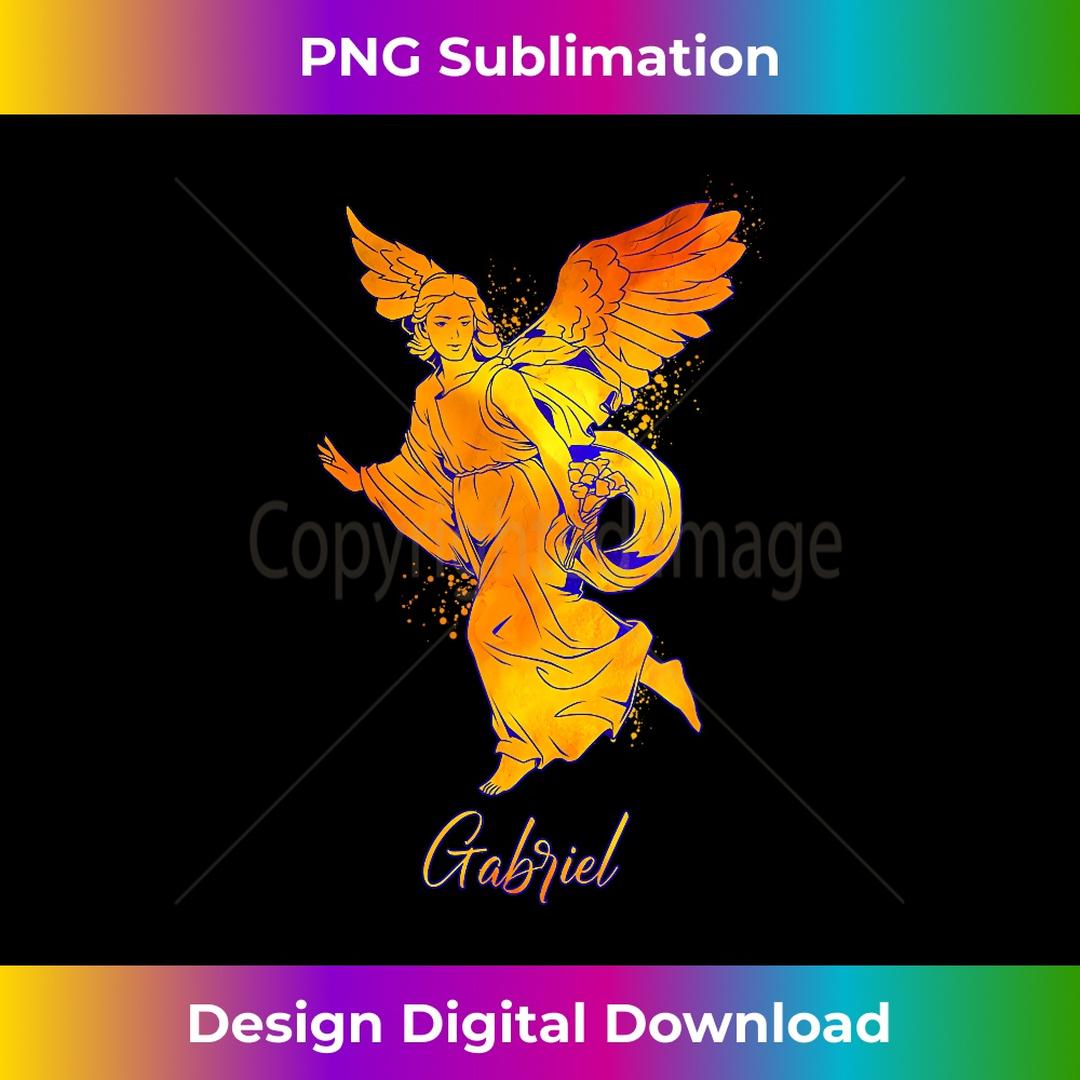 Archangel Gabriel - High-Resolution PNG Sublimation File | Inspire Uplift